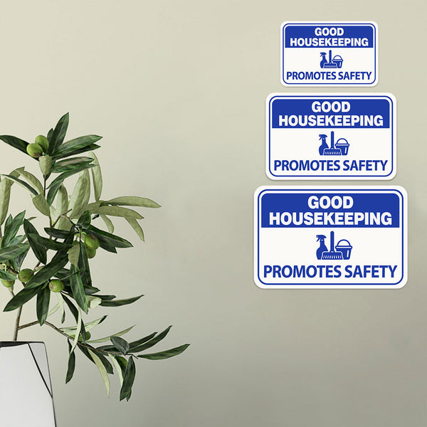 Classic Framed Plus Good Housekeeping Promotes Safety Door or Wall Sig ...