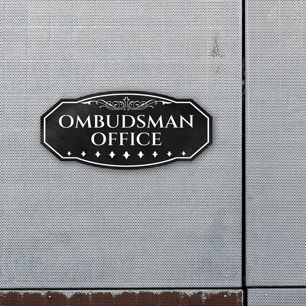 Victorian Plus Ombudsman Office Wall or Door Sign | Legal and Courtroo ...