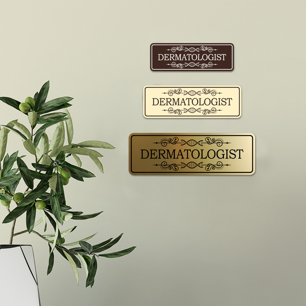 Signs ByLITA Standard Dermatologist Wall or Door Sign – All Quality