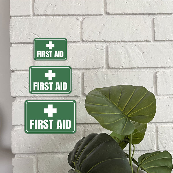 Classic Framed Plus First Aid Wall or Door Sign | Workplace Health and ...