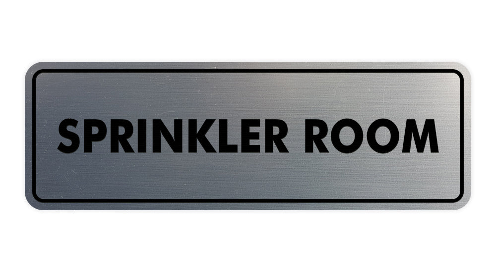Signs ByLITA Standard Sprinkler Room Sign – All Quality