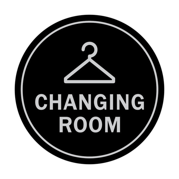 Signs ByLITA Circle Changing Room Sign – All Quality