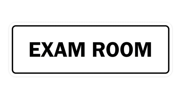 Signs ByLITA Standard Exam Room Sign – All Quality
