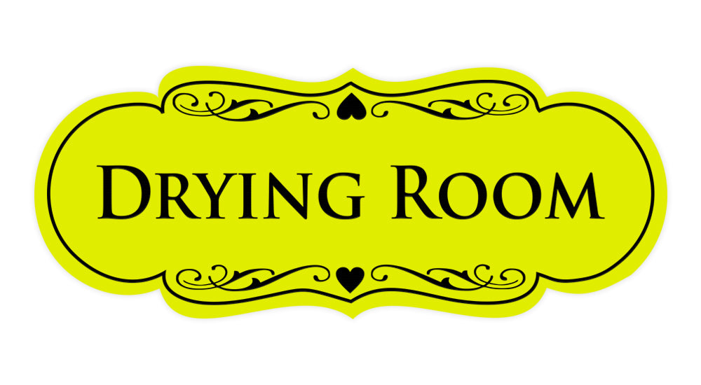 Signs ByLITA Designer Drying Room Sign – All Quality