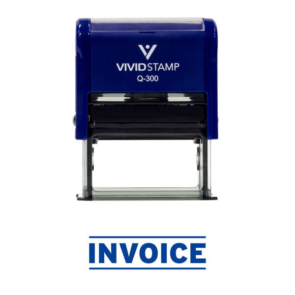 INVOICE Self Inking Rubber Stamp – All Quality