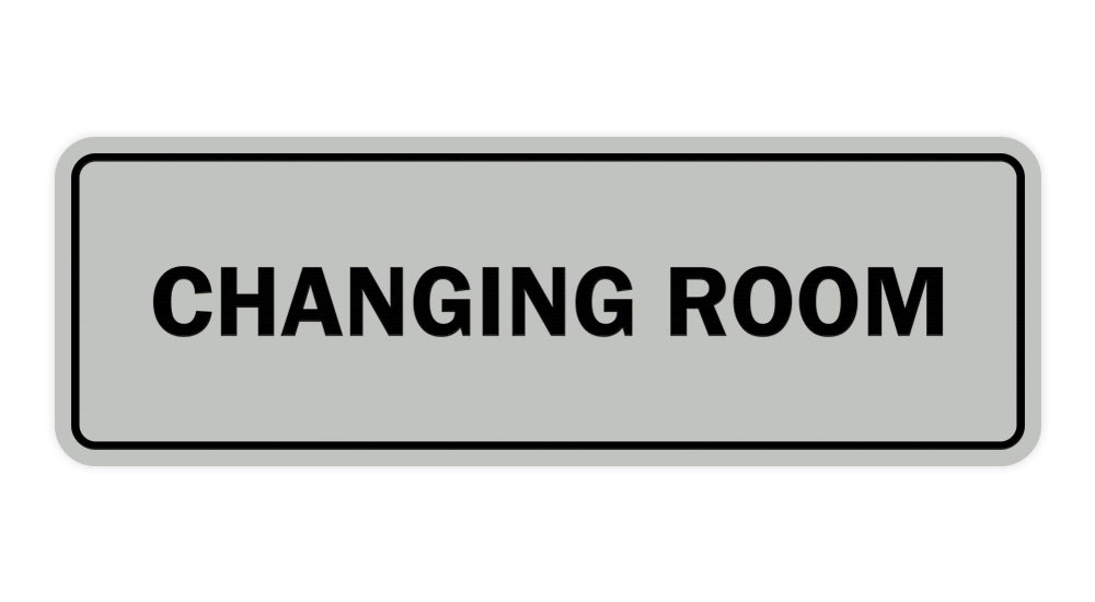 Signs ByLITA Standard Changing Room Sign – All Quality