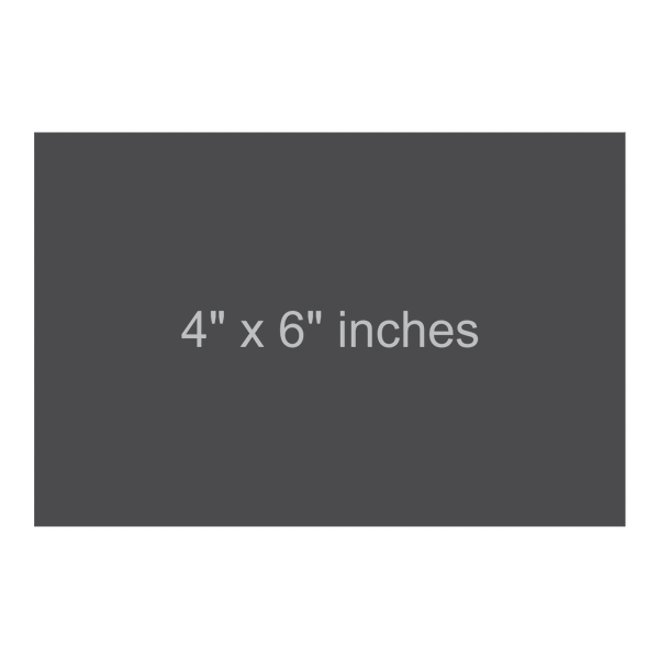 4" x 6" Engraved Nameplate – All Quality