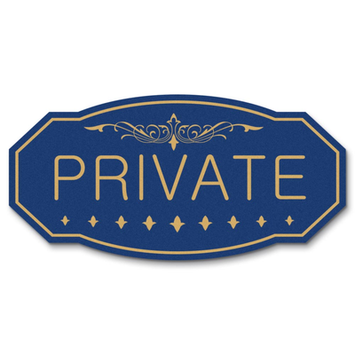 Victorian Private Sign – All Quality