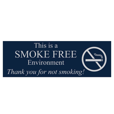 Basic This is a Smoke Free Environment Sign – All Quality