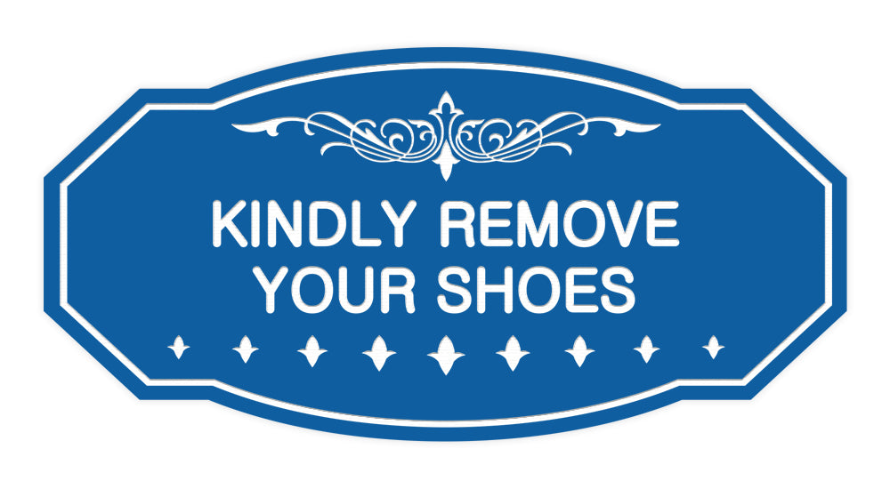 Victorian Kindly Remove Your Shoes Sign – All Quality